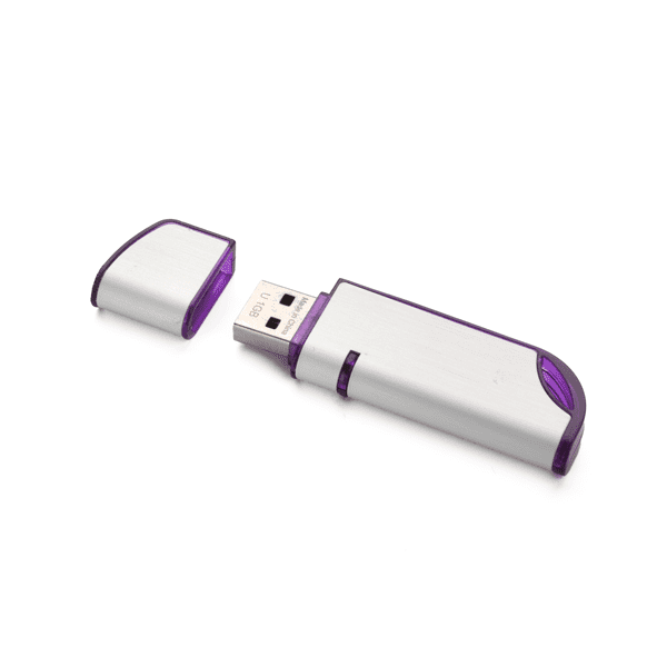 Oblong Metal USB Flash Drive - Same Day Flash