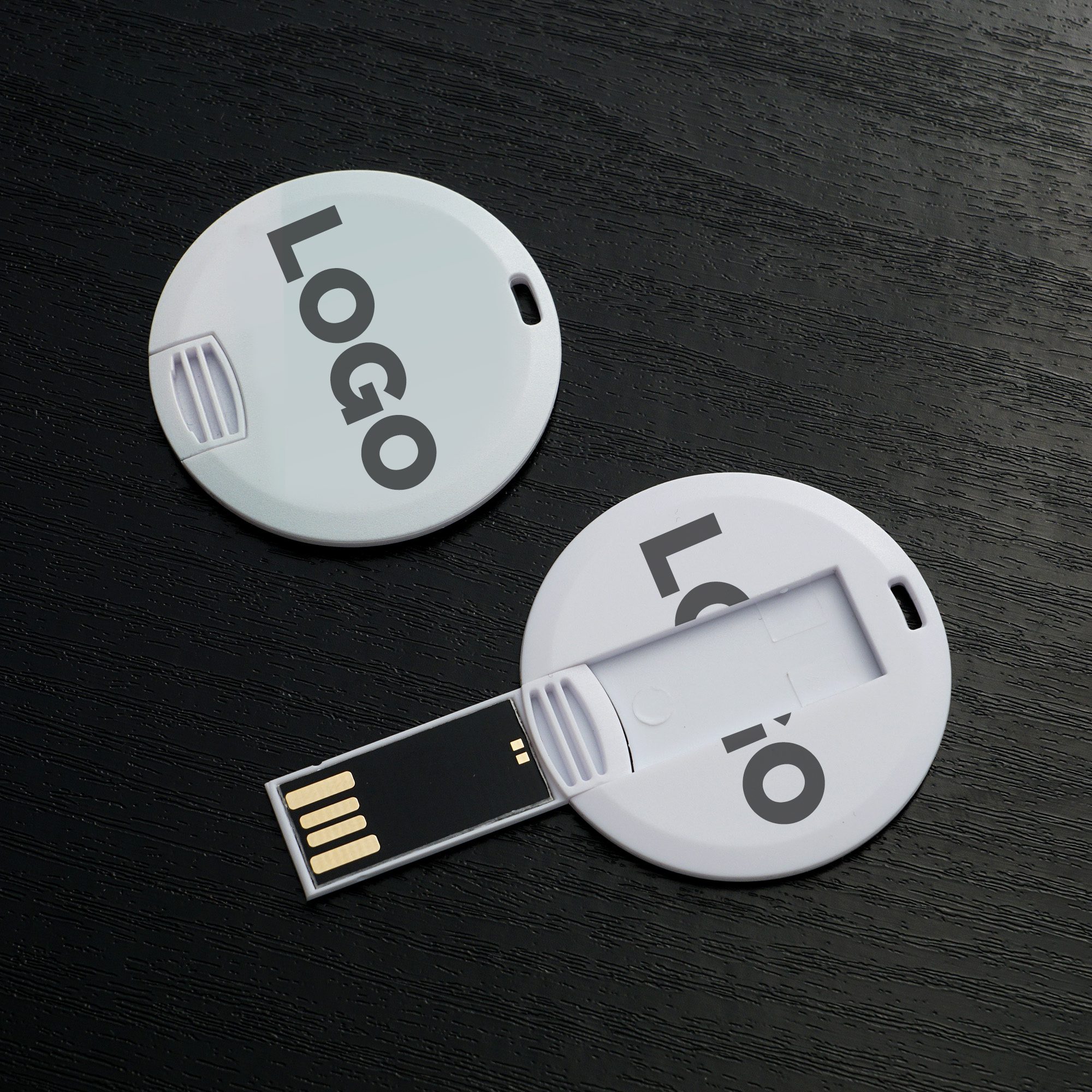 Circular USB Flash Drive | Custom Printed USB – Same Day Flash